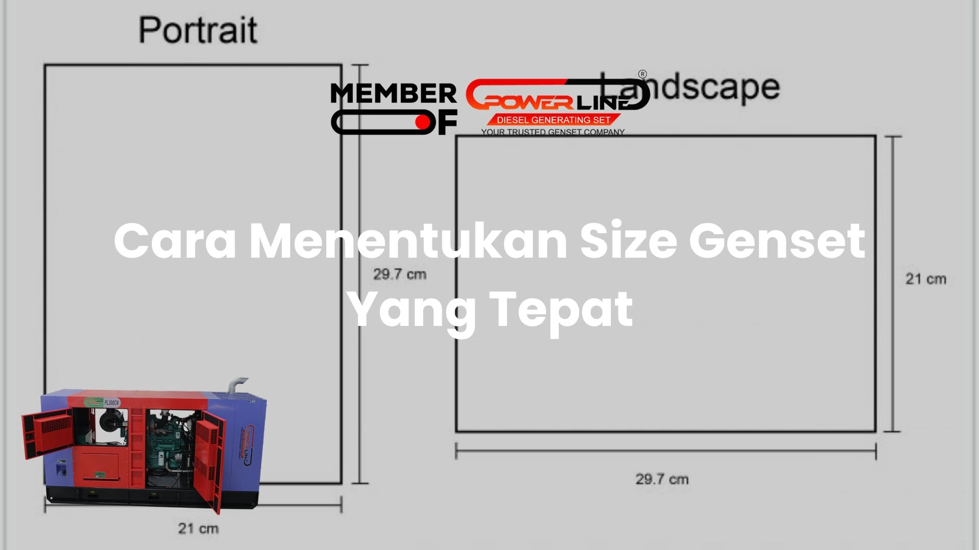 Cara Menentukan Size Genset Yang Tepat