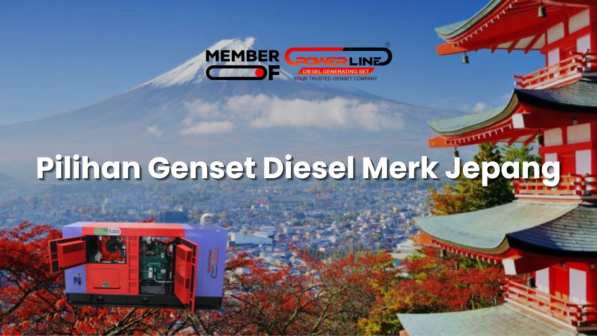 Pilihan Genset Diesel Merk Jepang - Hippopower Genset
