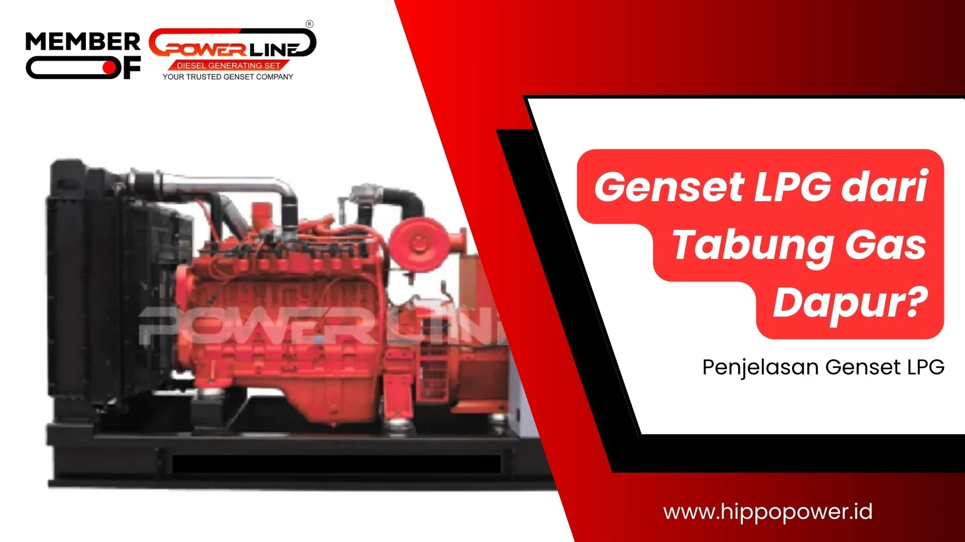 Tabung Gas Dapur Bisa Jadi Sumber Listrik Darurat? Genset LPG